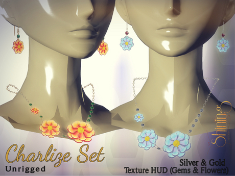 Second Life Marketplace Shining Add Charlize Set